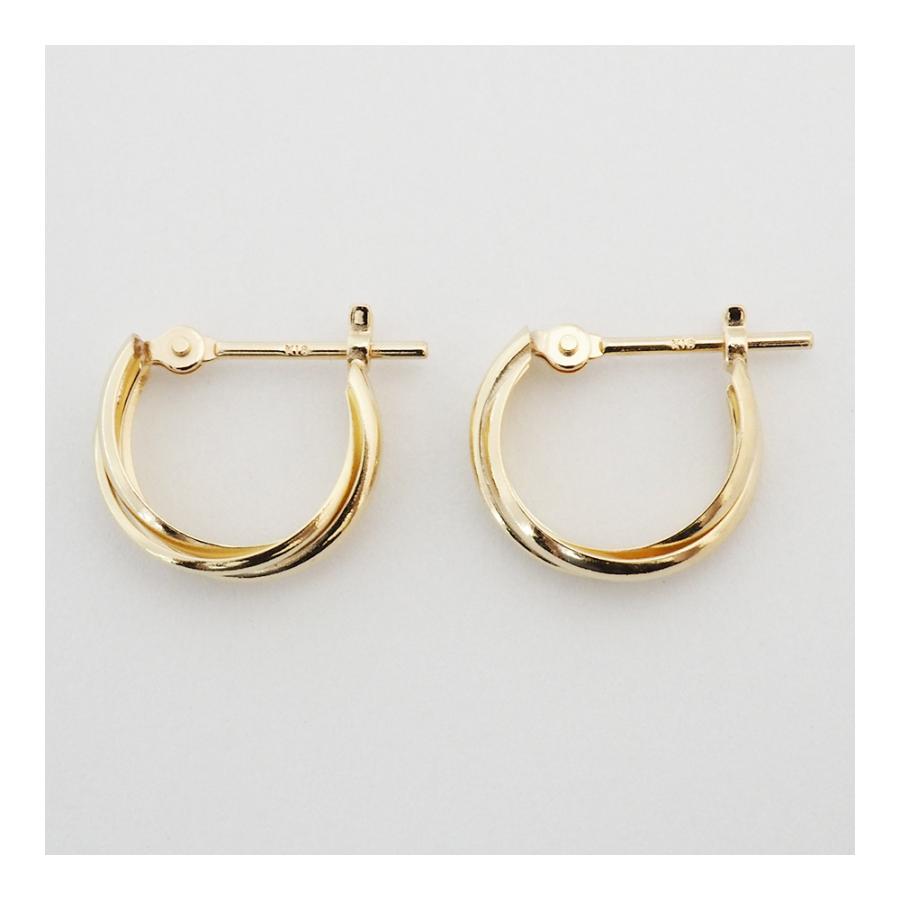 18金 フープ ピアス 18k k18 フープピアス シンプル 地金 18金ピアス レディース プレゼント : ジュエリー D-PLANET - 通販 - Yahoo!ショッピング