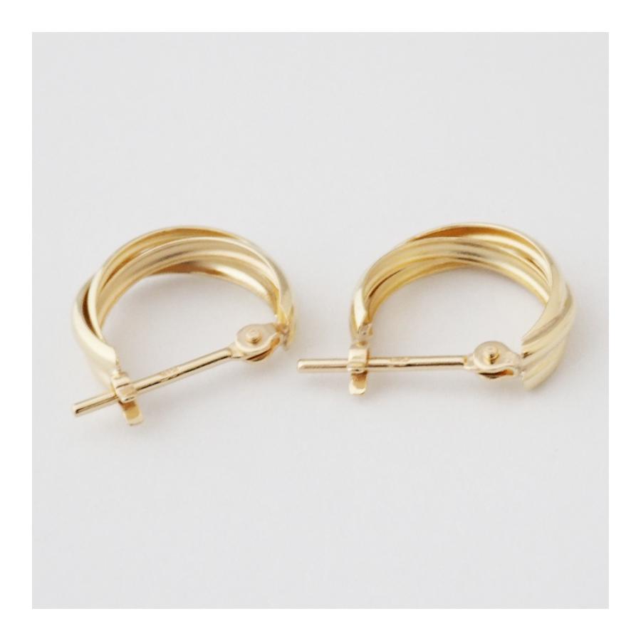 18金 フープ ピアス 18k k18 フープピアス シンプル 地金 18金ピアス レディース プレゼント : ジュエリー D-PLANET - 通販 - Yahoo!ショッピング