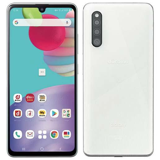 Galaxy A41 SCV48 ホワイト 64GB 有機EL アウトレット 特典付 au版 SIMロック解除済 aa41wh-a236y5 ...