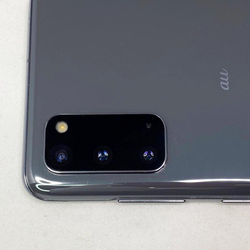 Galaxy S20 5G ファイブジー SCG01 128GB メモリ12GB 8K動画 有機EL アウトレット 特典付 au版 SIMロック解除済 as20bk-a35y6 : D ...