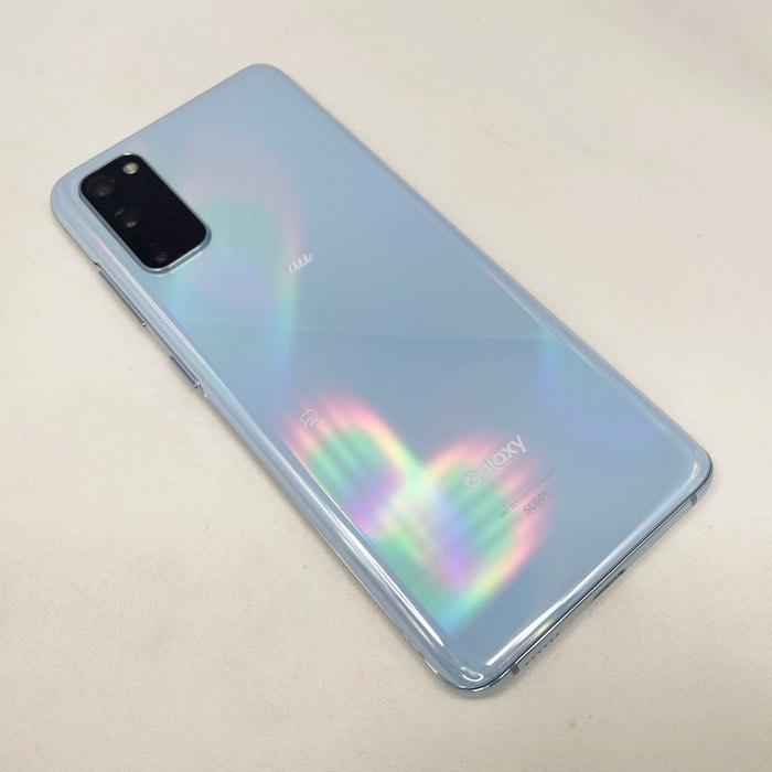 Galaxy S20 5G ファイブジー SCG01 128GB メモリ12GB 8K動画 有機EL アウトレット 特典付 au版 SIMロック解除済 as20bl-b39y9 : D ...