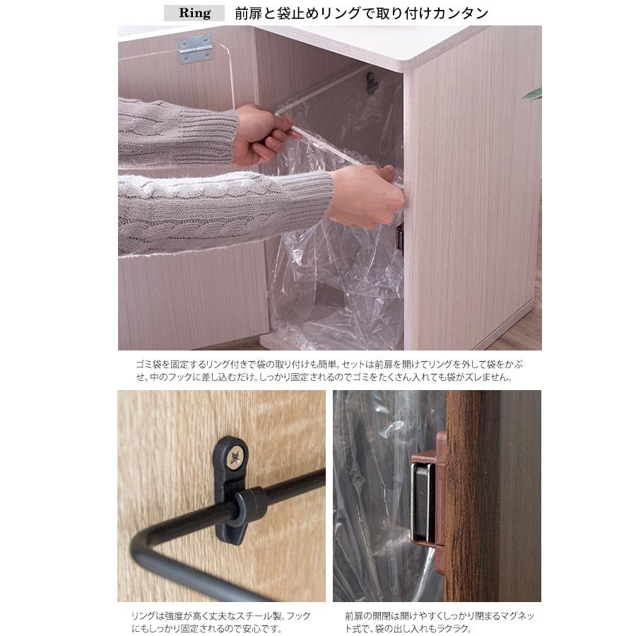 宮武製作所 (6/5限定クーポン有)メーカー直送 Empro(エンプロー) DB-480R-WH ウッドプッシュダストボックス ゴミ箱 組立式 20Lポリ袋対応 ホワイト : 生活家電ディー ...