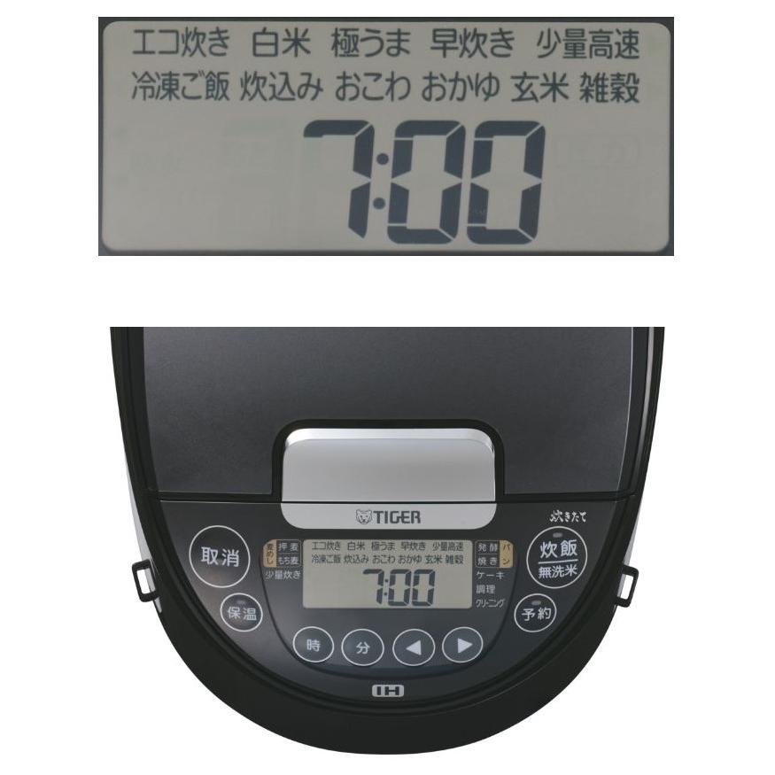 炊きたて JPW-X100-HD TIGER タイガー IHジャー炊飯器 5.5合炊き ダークグレー : 生活家電ディープライス ヤフーショッピング店 - 通販 - Yahoo!ショッピング