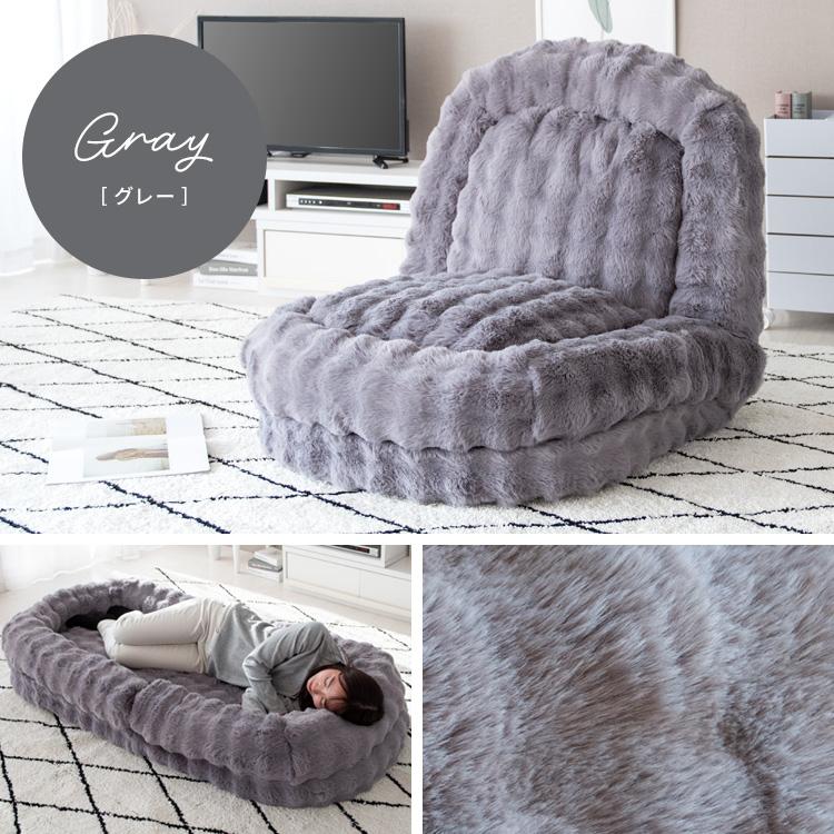 メーカー直送 宮武製作所 Foure(フール) SF-1650-GY ふわとろソファベッド マイクロファイバー グレー : sf-1650 ...