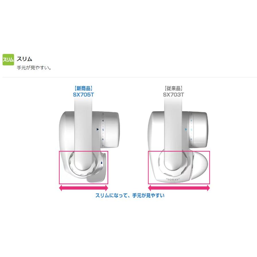 TORAY 東レ トレビーノ スーパースリム705T SX705T-TSET 浄水器 蛇口直結型 本体+交換カートリッジ1個付き : 生活家電ディープライス ヤフーショッピング店 - 通販 ...