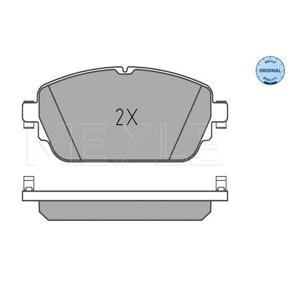 Mercedes-Benz（メルセデス・ベンツ） フロントブレーキパッド 新品 MEYLE 0252203119 0084203720 ...