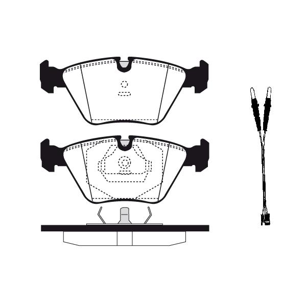 JAGUAR（ジャガー） フロントブレーキパッド 新品 RAICAM RA.0393.2 JLM21917 : 輸入車パーツ専門店 D ...