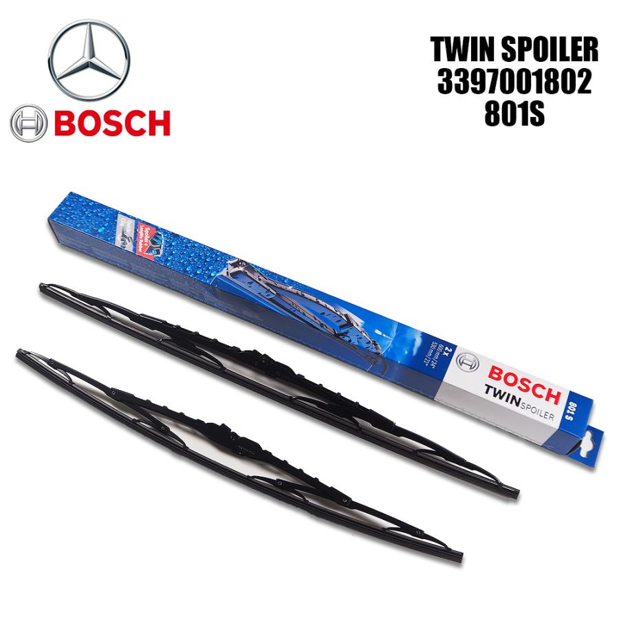 Mercedes-Benz ベンツ BOSCH ボッシュ フロントワイパーブレード左右セット 新品 2038202145 3397001802 ...