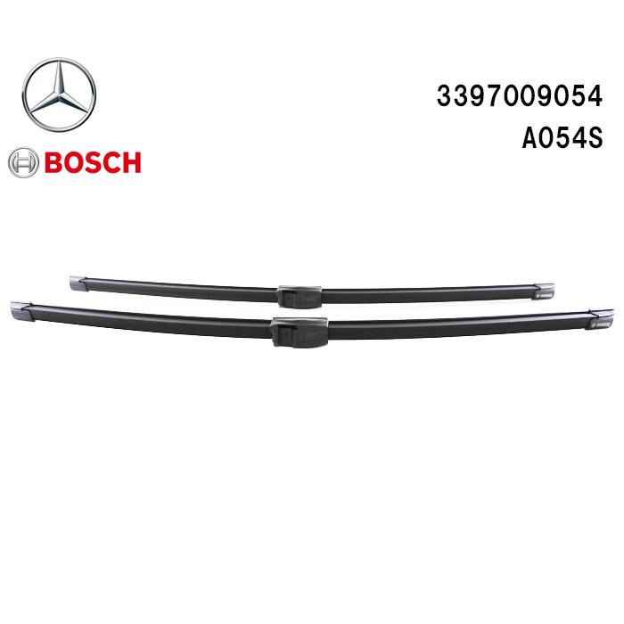 Mercedes-Benz（メルセデスベンツ） フロント ワイパーブレード 左右セット BOSCH製 Cクラス W204 3397009054 ...