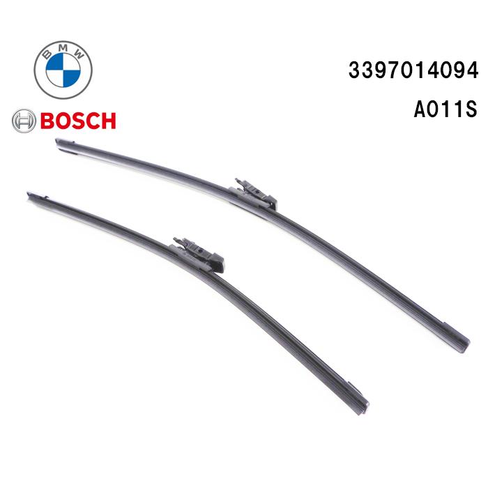 BMW 優良品 BOSCH製 フロント ワイパーブレード 左右セット 1シリーズ 2シリーズ 3397014094 A011S 純正品番 ...