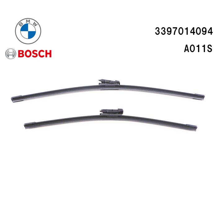 BMW 優良品 BOSCH製 フロント ワイパーブレード 左右セット 1シリーズ 2シリーズ 3397014094 A011S 純正品番 ...
