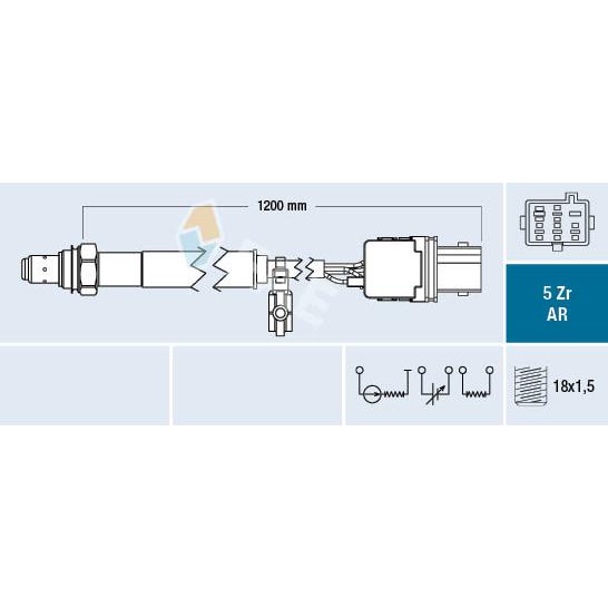 ボルボ VOLVO オーツーセンサー FAE製 75105 9487147 [ ポイント利用 ] : 輸入車パーツ専門店 D-STIMMER ...