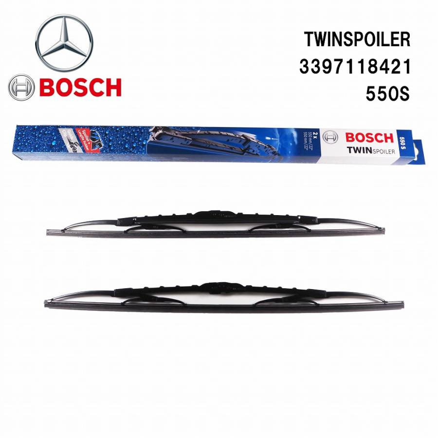 ベンツ BOSCH フロントワイパーブレード 3397118421 550S TWINSPOILER 1708200845 : 輸入車パーツ ...
