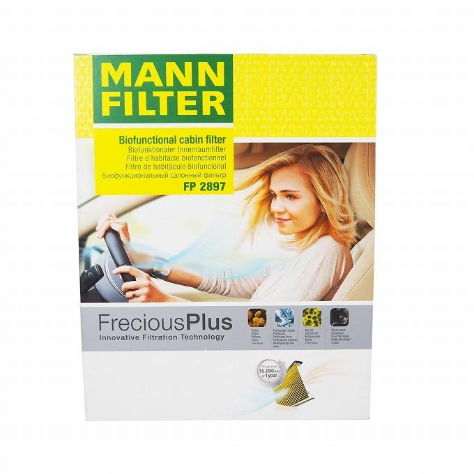 フォルクスワーゲン（Volkswagen） Mercedes-Benz エアコンフィルター MANNフィルター フレシャスプラス FP2897 ...