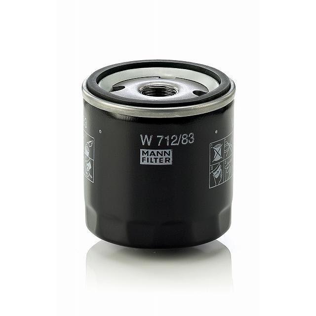 クライスラー CHRYSLER オイルフィルター MANN フィルター W712/83 04105409AE : 輸入車パーツ専門店 D ...