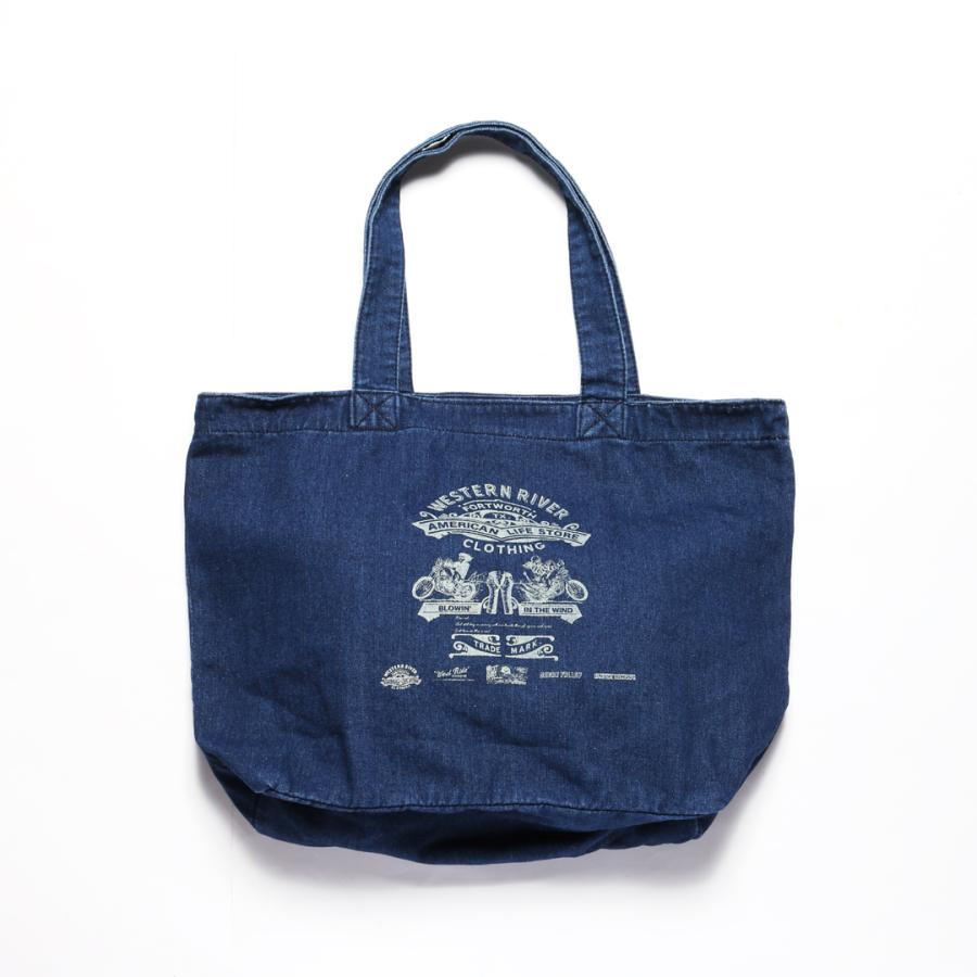 Western River デニムトートバッグ XLサイズ : 代官山 蔦屋書店 ヤフー店 - 通販 - Yahoo!ショッピング