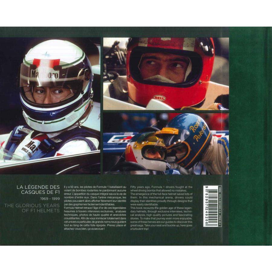 FORMULA HELMET LA LEGENDE DES CASQUES DE F1 1969-1999 (SENNA COVER ...
