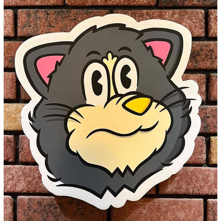 Matthew Mallow Cat Face Acrylic on wood : 代官山 蔦屋書店 ヤフー店 - 通販 - Yahoo!ショッピング