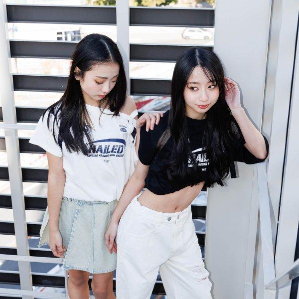 algy 【30％OFF SALE セール】ALGY アルジー ゲームワンショルT(130/140/150/160cm)G207065 子供服 女の子 ガールズ キッズ トップス 半袖Tシャツ ...