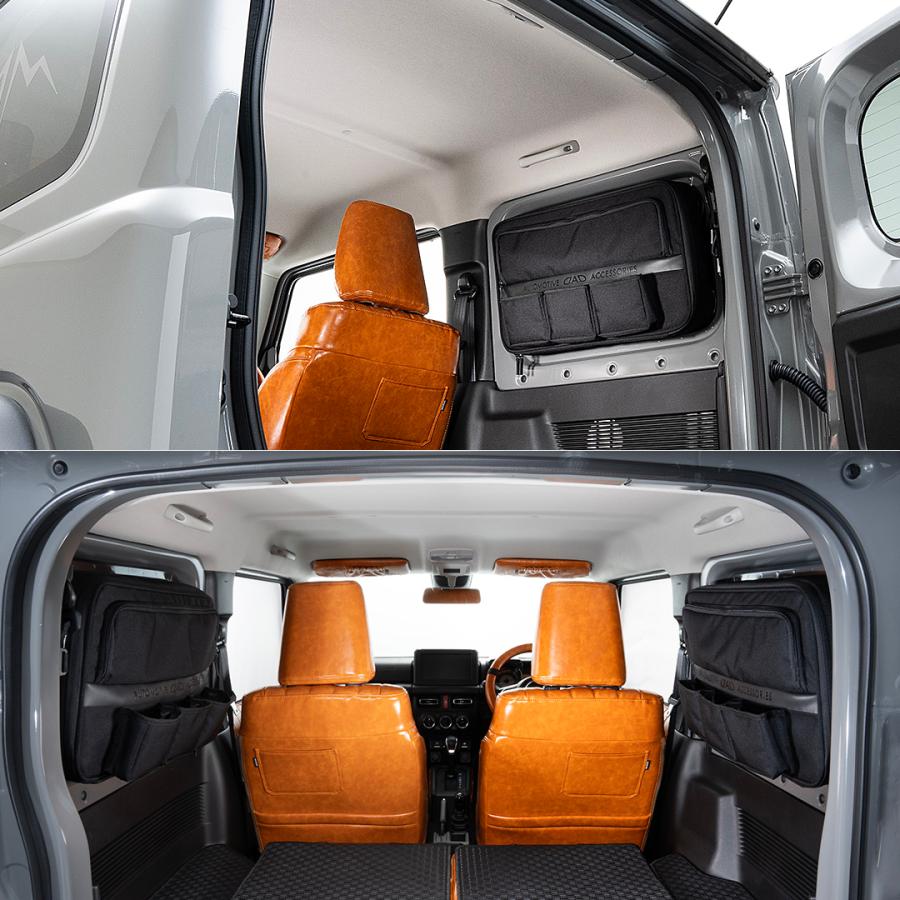 ギャルソン スズキ ジムニー/ジムニーシエラ 型式：JB64W/JB74W D.A.D ウィンドウストレージ 運転席側用/助手席側用（単品） KD002-02 : D.A.D Yahoo!店 ...