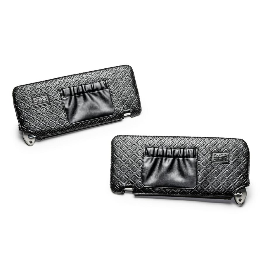 ギャルソン ダイハツ アトレーワゴン、ハイゼットカーゴ ※ハイルーフ車 型式：S700/710V 年式：2021.12〜 D.A.Dサンバイザーカバー タイプ モノグラムレザー KI070 ...