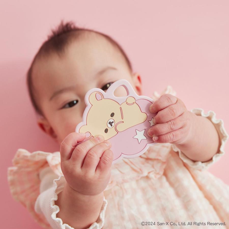 リラックマ Rilakkuma Baby リラックマベビー 歯がため | 新生児 シリコーン ギフト キャラクター : DADWAY ...