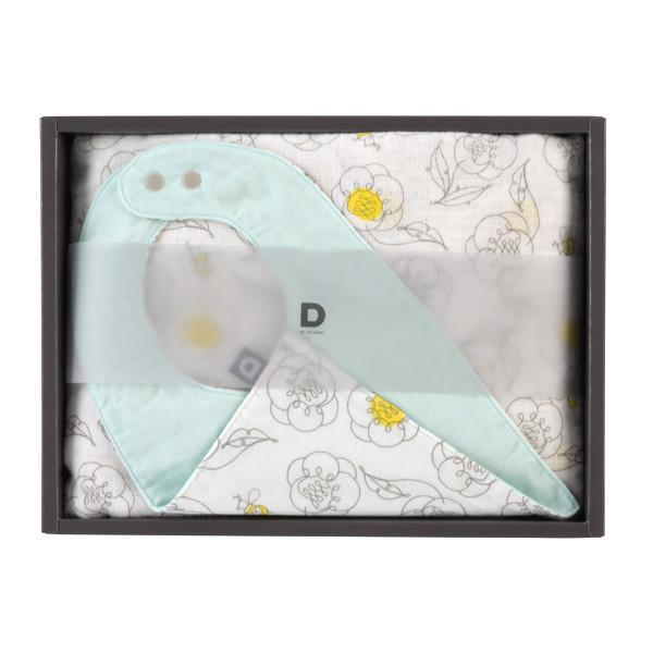 D by DADWAY（ディーバイダッドウェイ） ギフトセット ベーシック 国産ガーゼ 人気のアイテム ボックス入り 乳幼児対応生地 入園 ...