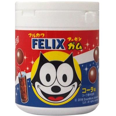 丸川製菓】400円 フィリックスボトルガム コーラ味（6個入） ｛駄菓子