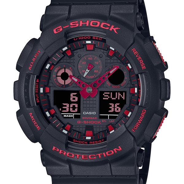 G-SHOCK IGNITE RED イグナイトレッド GA-100BNR-1AJF ジーショック gshock Gショック CASIO ...