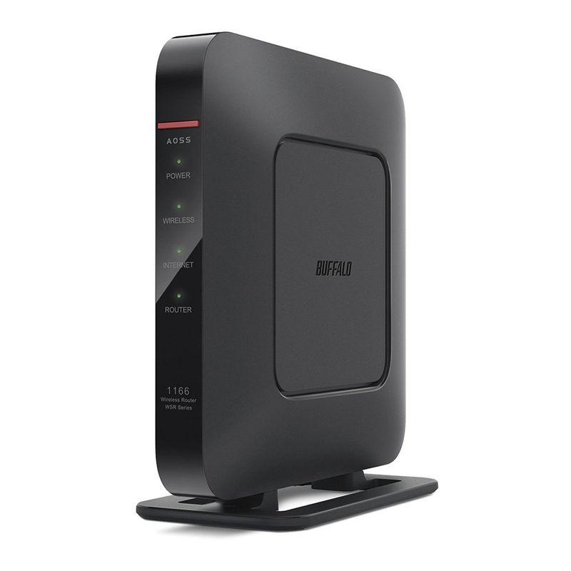 BUFFALO WiFi 無線LAN ルーター WSR-1166DHP2/N 11ac 866+433Mbps 3LDK 2階建向け iPh ...