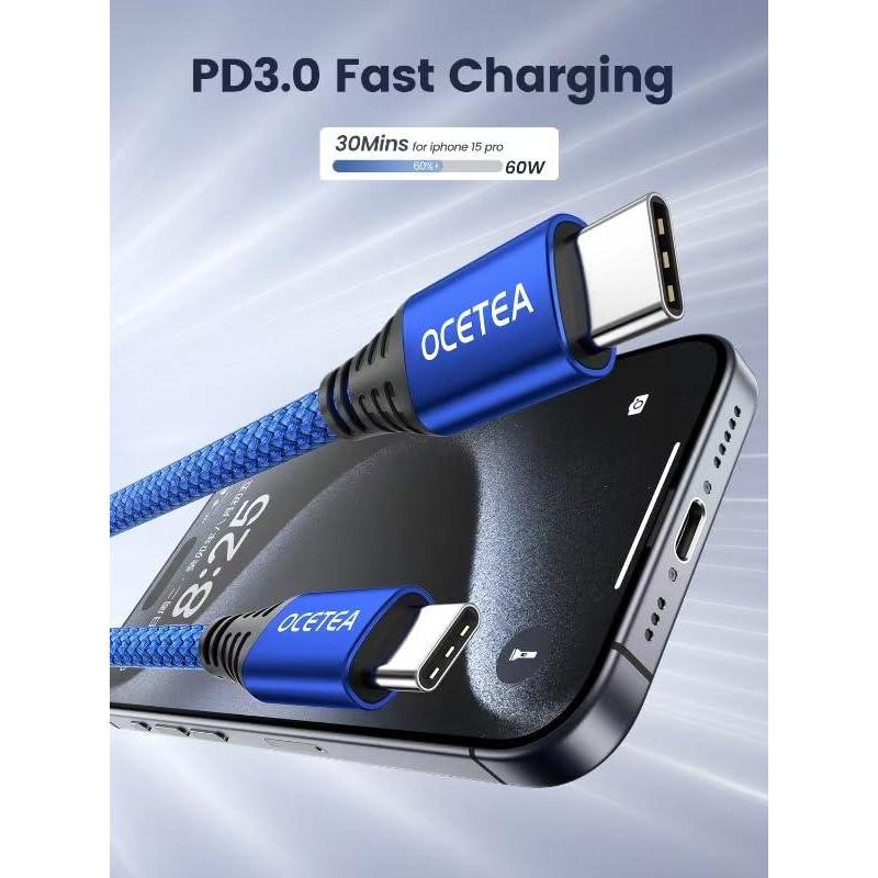 【0.3m/2本セット】Ocetea USB C ケーブル PD対応 60W CtoC 短さ 急速タイプc 充電ケーブル iPhone 15 : 得オン ヤフー店 - 通販 - Yahoo ...