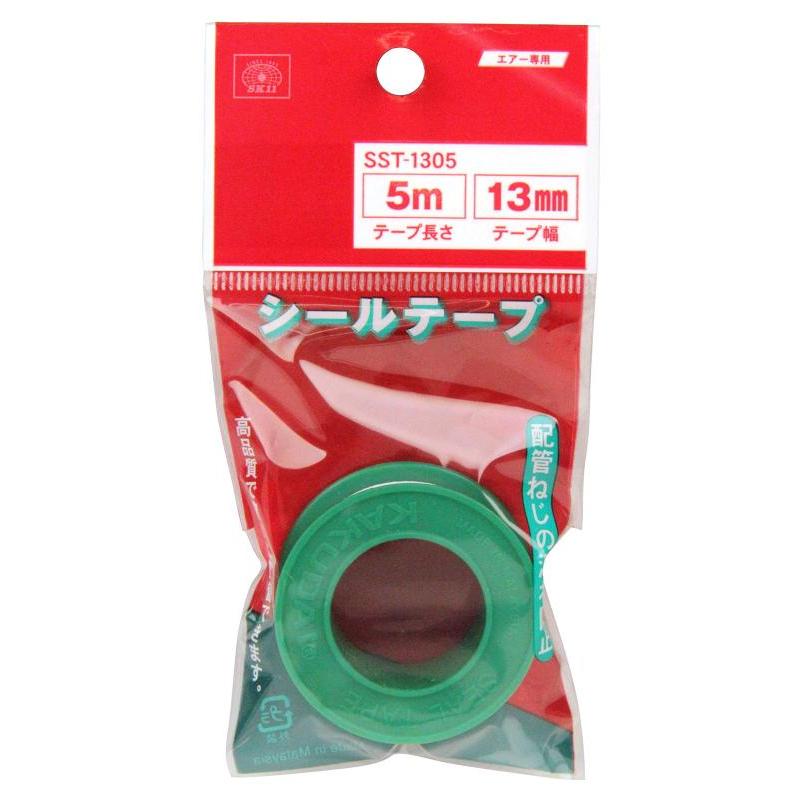 SK11(エスケー11) シールテープ 5m巻 13mm幅×0.1mm厚 SST-1305 : 得オン ヤフー店 - 通販 - Yahoo!ショッピング