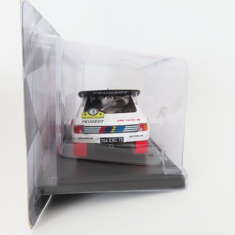 M09-W01 未開封 WRC公認 1/24 Peugeot 205 Turbo 16 EVO 2 Salonen-Harjanne 1000 ...