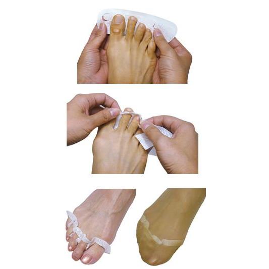 当店オリジナル 足指の間の汗を取る 足ゆびちゃんレディ お徳用 100枚