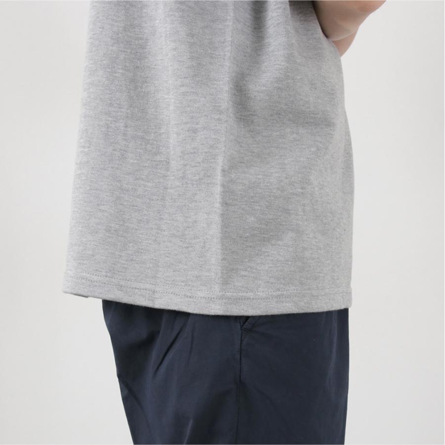 YONETOMI NEW BASIC（ヨネトミニューベーシック） ヨコ 丸胴 ニットTシャツ / メンズ レディース 半袖 無地 クルーネック 日本製 米冨 : 17582 : GochI ...