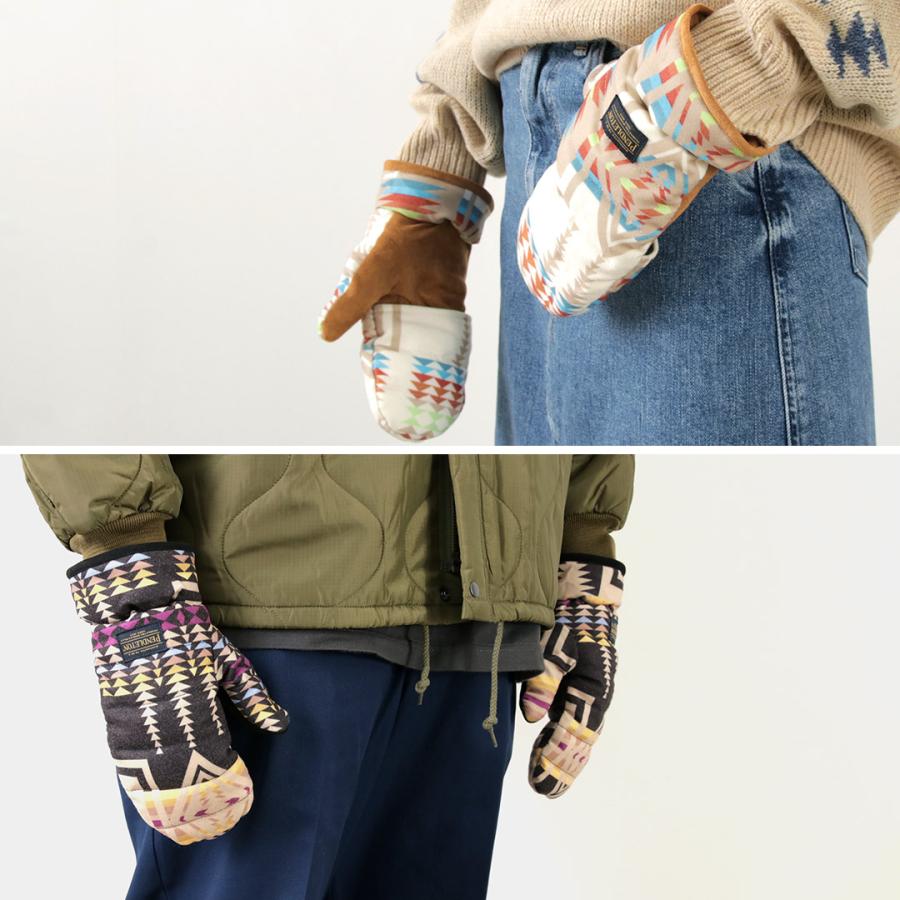 PENDLETON（ペンドルトン） UCダウン ミトン / メンズ レディース 手袋 防寒 アウトドア キャンプ UC DOWN MITTEN :18757:GochI by ROCOCO ...
