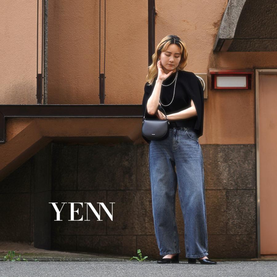 YENN YENN(イェン) サイドプリーツ デニムパンツ / レディース YENN YENN(イェン) サイドプリーツ デニムパンツ / レディース