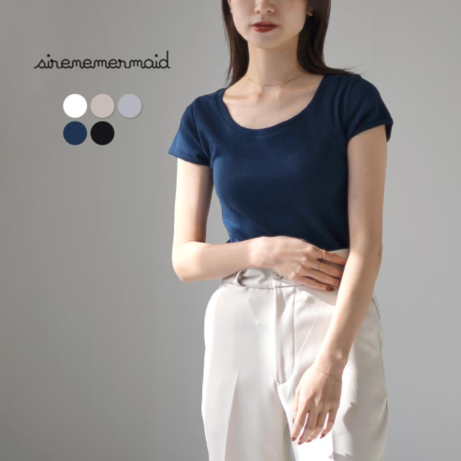 SIRENE MERMAID（シレーヌマーメイド） ラウンドネック キャップスリーブ TEE / レディース トップス : GochI by ...
