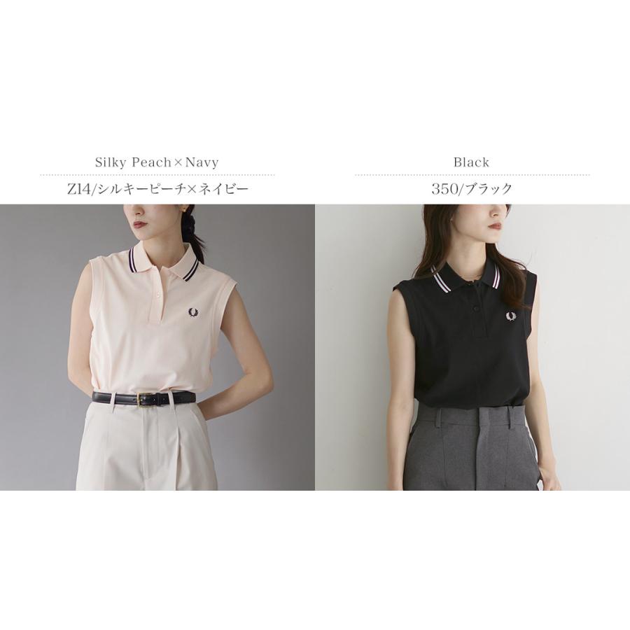 FRED PERRY PERRY（フレッドペリー） G7200 スリーブレス フレッドペリー ポロシャツ / ノースリーブ 袖なし ...
