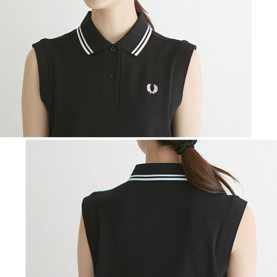 FRED PERRY PERRY（フレッドペリー） G7200 スリーブレス フレッドペリー ポロシャツ / ノースリーブ 袖なし ...