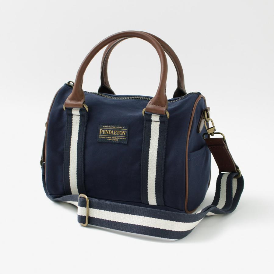 PENDLETON PENDLETON（ペンドルトン） PENDLETON×MARIE 2WAYミニボストン コーティングキャンバス / ハンドバッグ ショルダー 鞄 撥水 : GochI ...