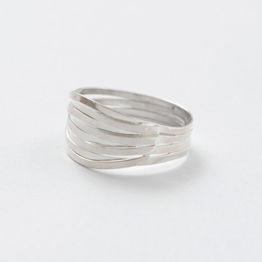 ROCOCO TMW（トラディショナルモダンワークス） スターリングシルバー スラッシュ リング / 指輪 シルバー925 レディース : GochI by ROCOCO - 通販 ...