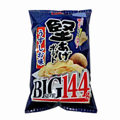 カルビー 堅あげポテト うすしお味 BIG 144g 12個 : 問屋ダイヘイYahoo!店 - 通販 - Yahoo!ショッピング