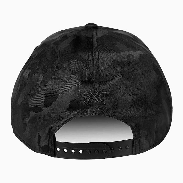 PXG キャップ JACQUARD WOVEN FAIRWAY CAMO 9FORTY SNAPBACK CAP BLACK ブラック ...