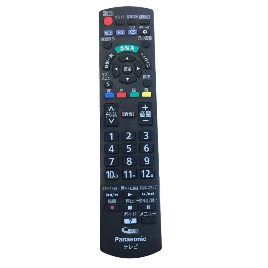 Panasonic 液晶テレビ用リモコン N2QAYB000814 : 20230907093432-00226 : ダイコク屋55 - 通販 ...