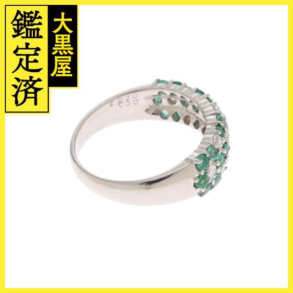 ノンブランドジュエリー リング 指輪 PT900 プラチナ エメラルド0.70ct ダイヤモンド0.30ct 約5.7g 12号 【432】 : 質屋 大黒屋 - 通販 - Yahoo!ショッピング