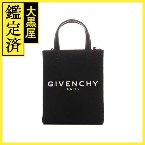GIVENCHY Givenchy Gトートバッグ BB50R9B1F1 001 バーティカルミニ ブラック キャンバス／レザー【430】2143600339175 : 質屋 大黒屋 - 通販 ...