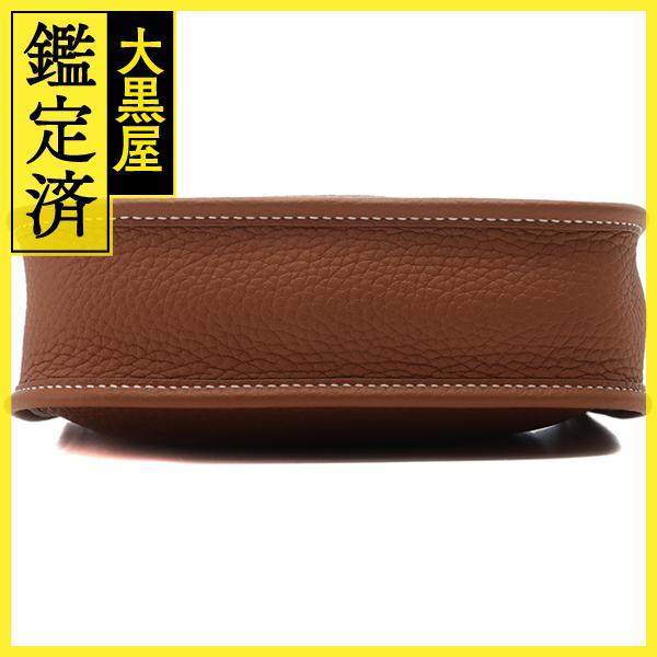 HERMES エルメス エヴリンTPM ゴールド トリヨンクレマンス SV金具 ショルダーバッグ【431】 :1271652:質屋 大黒屋 ...