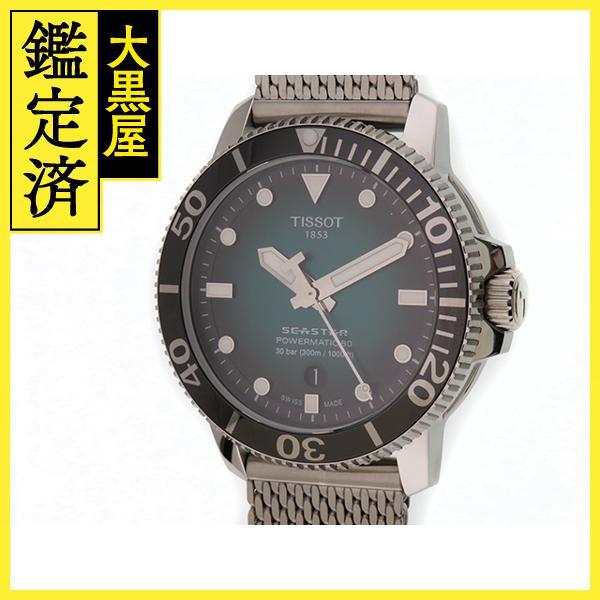TISSOT TISSOT ティソ シースター1000 SS T120407A 自動巻き メンズ時計【207】2143000668172 ...