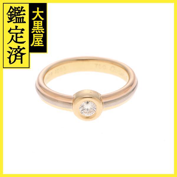 Cartier カルティエ モノトーン リング K18YG/WG/PG ゴールド ダイヤモンド 4.9g #52【471】I : 1294152 : 質屋 大黒屋 - 通販 - Yahoo ...